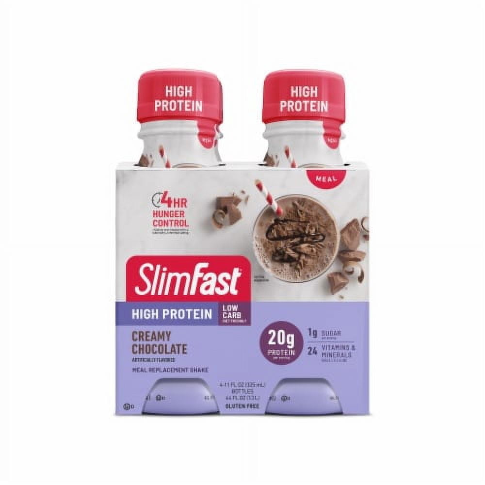 SlimFast High Protein Creamy Chocolate Meal Replacement Shake - 4 pk ...