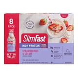 SlimFast High Protein Meal Nutritional Weight Loss Shake, Lactose Free ...