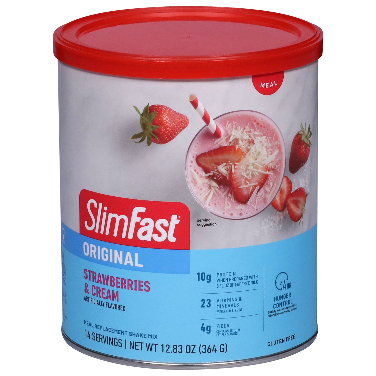 SlimFast Meal Replacement Shake Mix - Strawberries & Cream - 12.83 oz ...