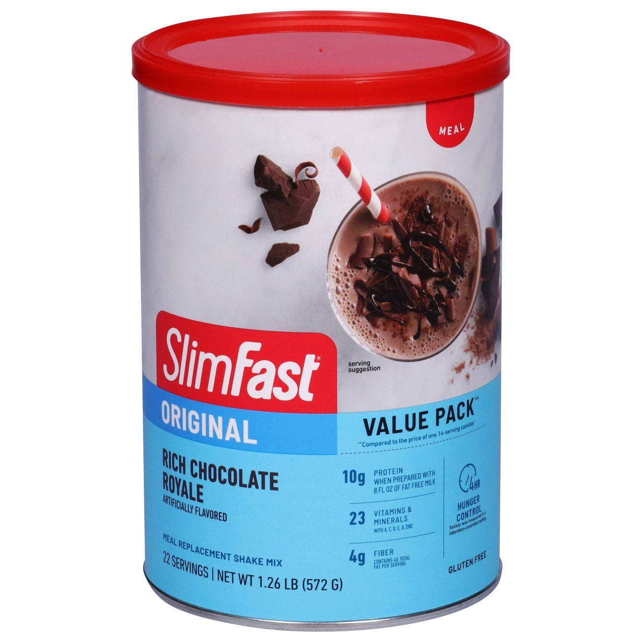 SlimFast Original Meal Replacement Shake Mix - Rich Chocolate Royale ...
