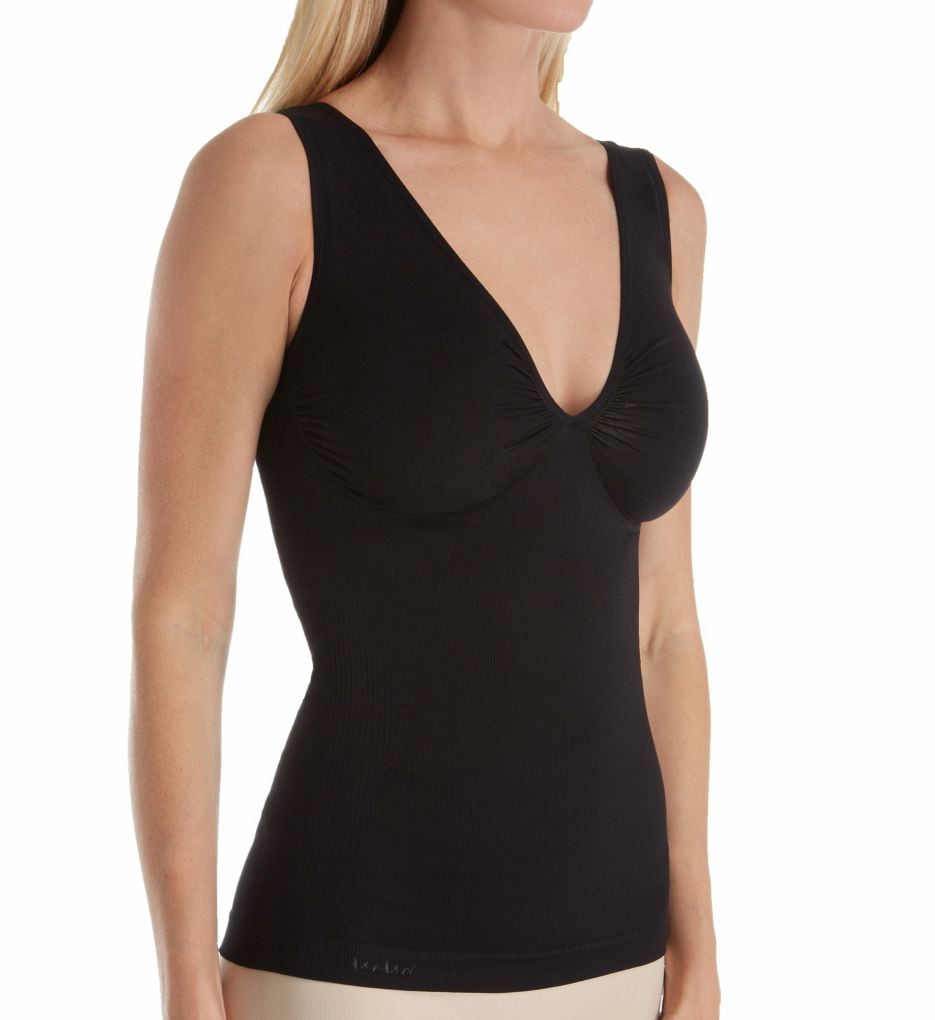 SlimMe by MeMoi V-Neck Shaping Tank Top - Walmart.com
