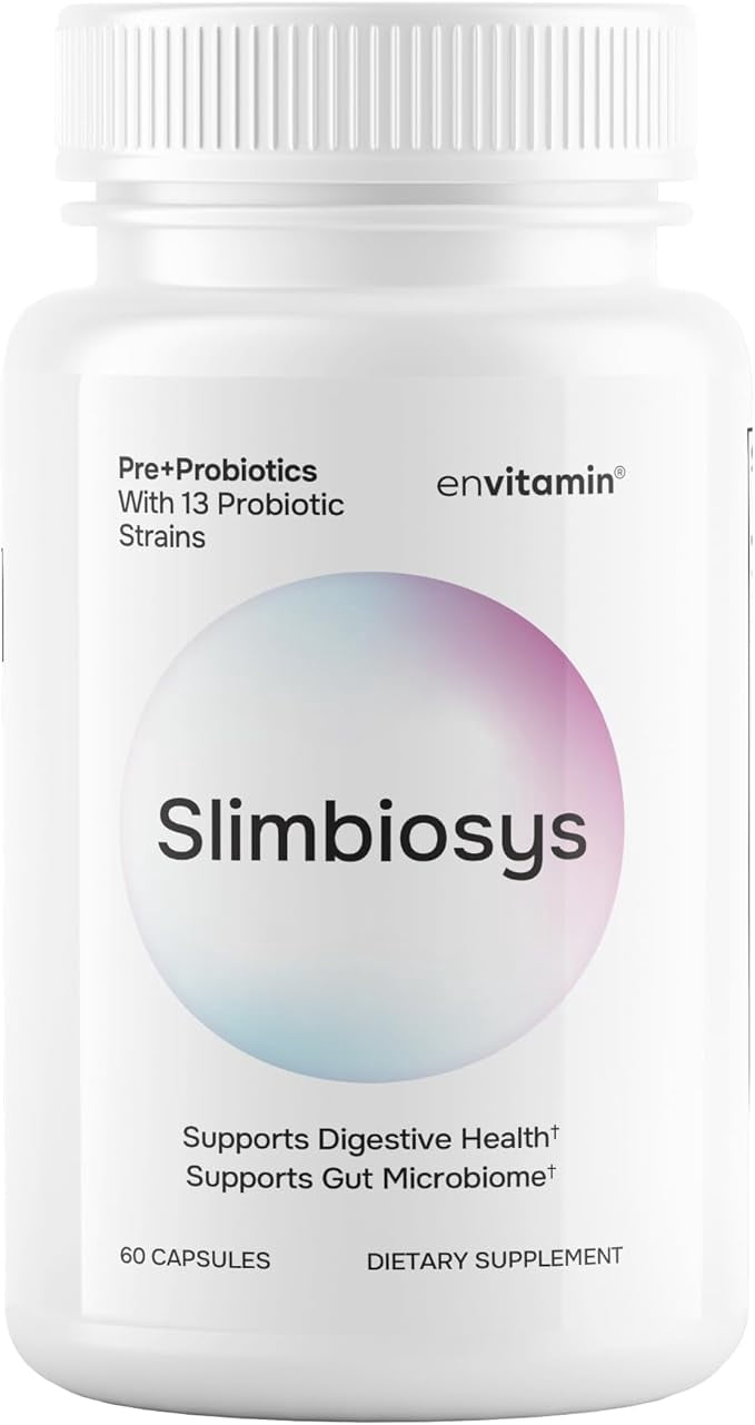 Slimbiosys Ultra Probiotic Capsule - Pre and Probiotics for Women and ...