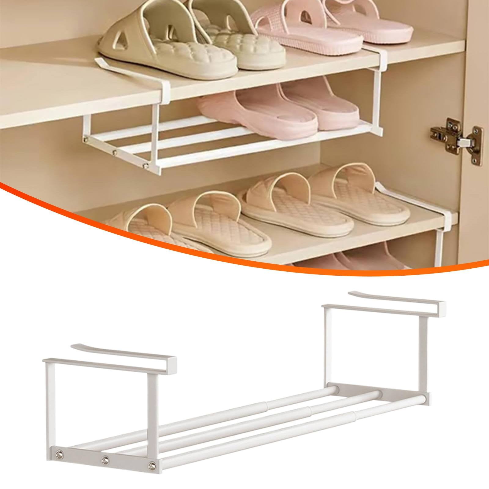 Slimdescent Cabinet Telescopic Shelf, Expandable Shoes Organizer for ...