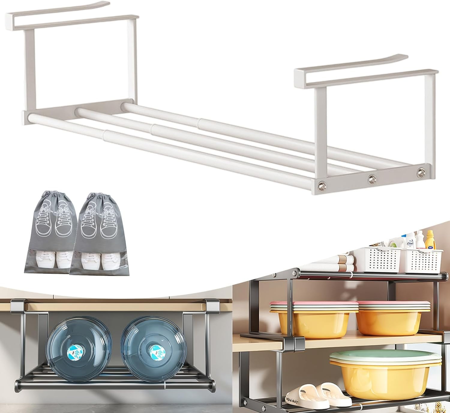 Slimdescent Cabinet Telescopic Shelf, Slim Descent Cabinet Tiers ...