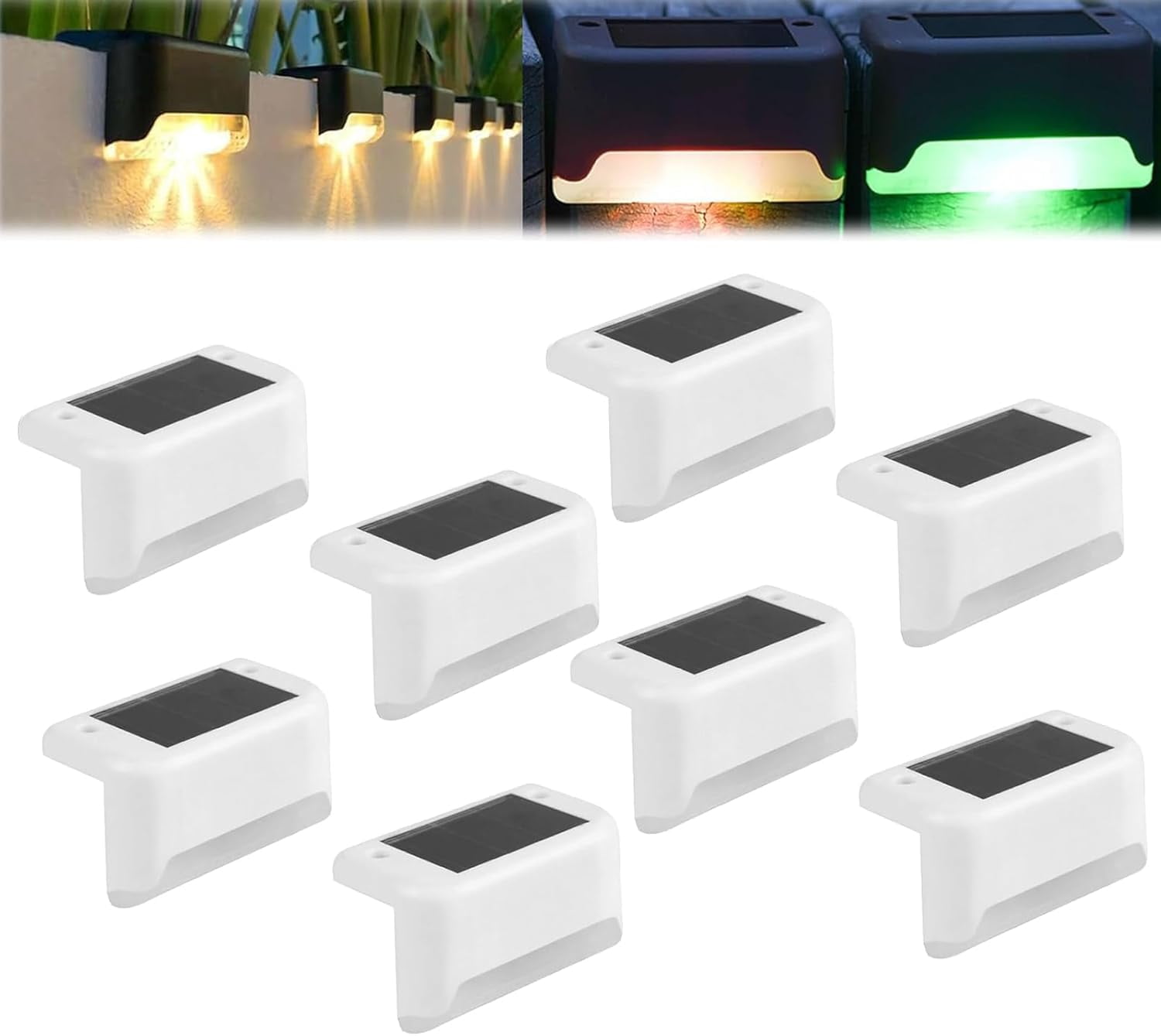 Slimdescent Solar Step Lights, Slimdescent Deck Lights, Solar Deck ...