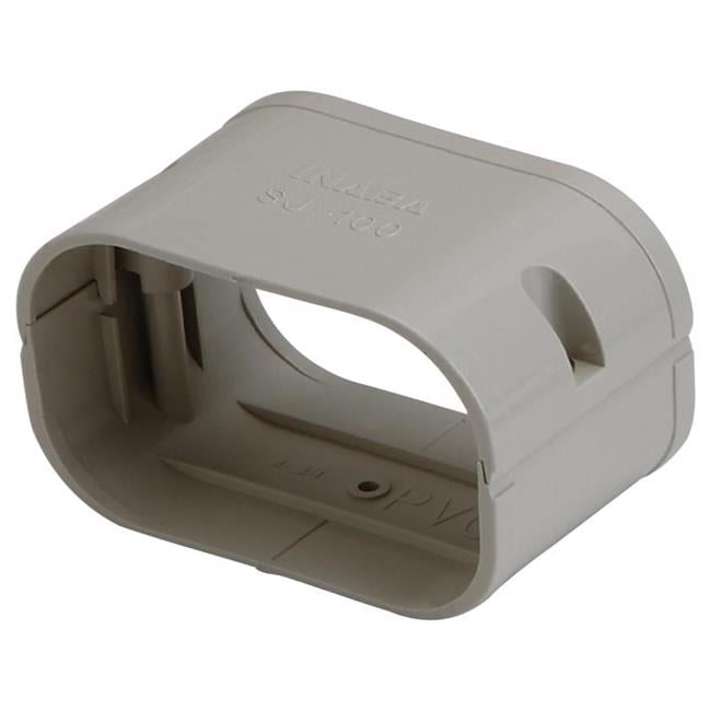 Slimduct 4025040 2.5 x 3 in. Line Set Cover Coupler - Ivory - Walmart.com