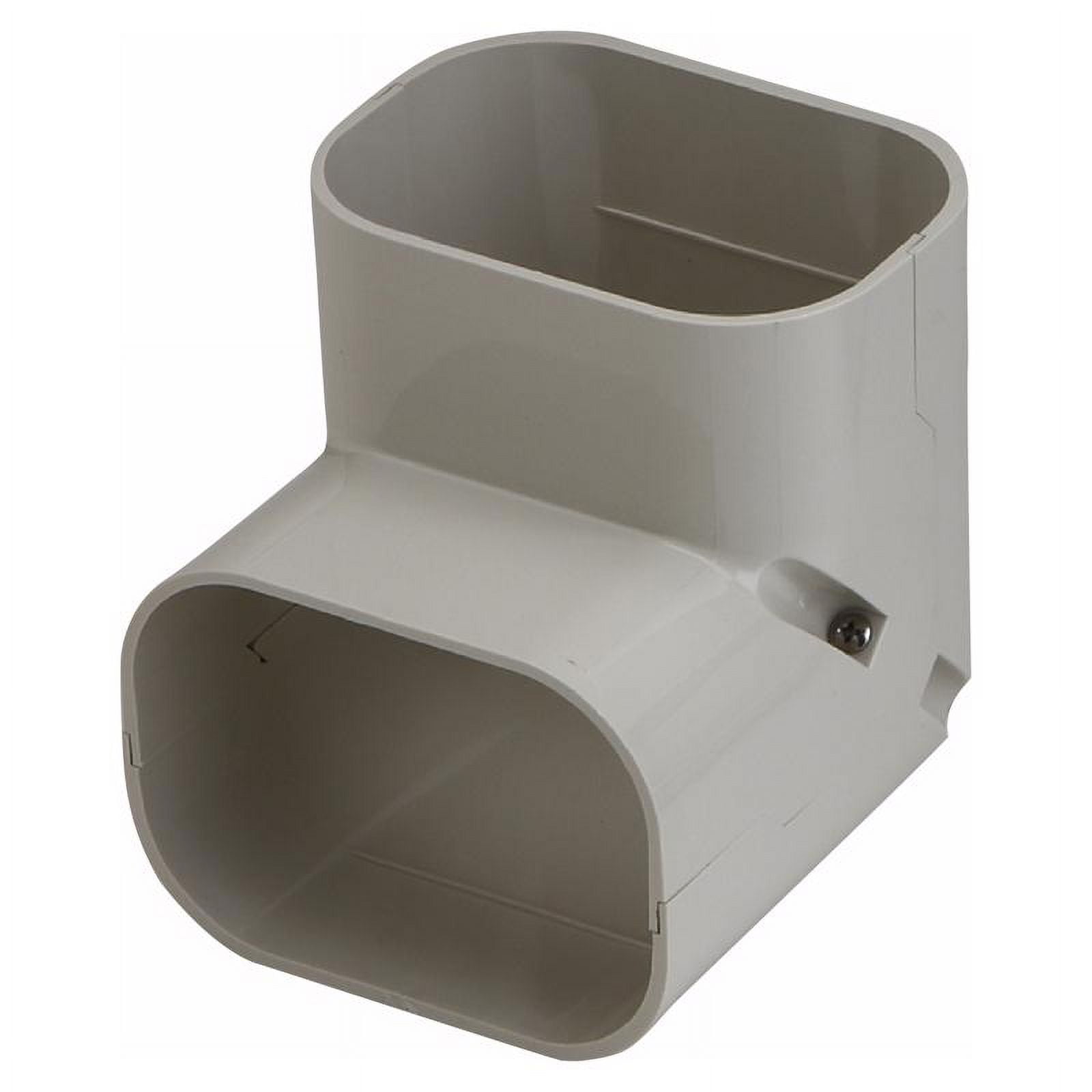 Slimduct Line Set Covers 4.63 in. W X 4.63 in. H Ivory - Walmart.com
