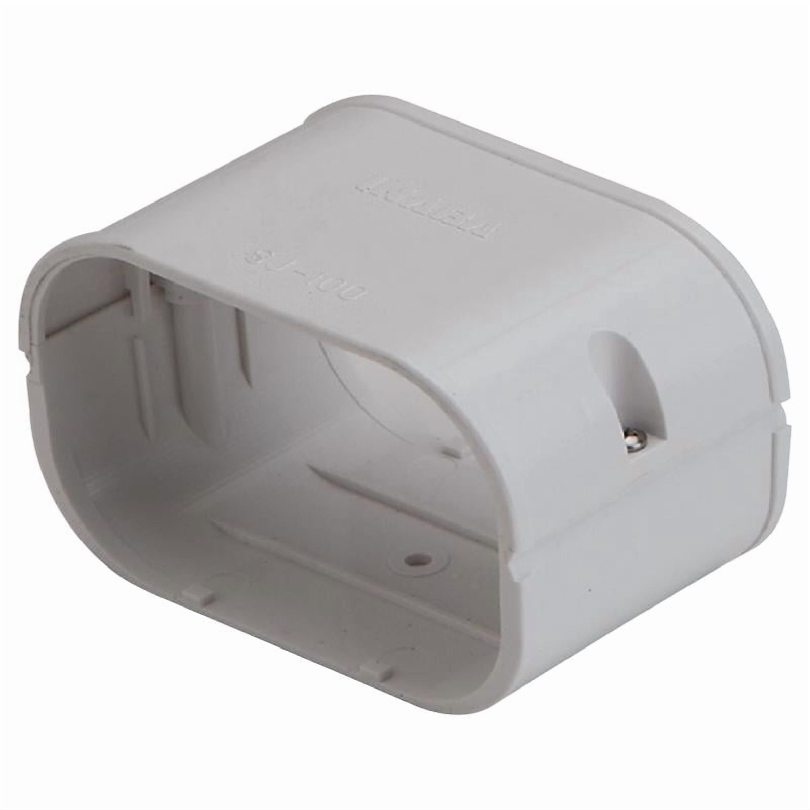 Slimduct Lineset Cover Coupler 3.75 in. W White - Walmart.com