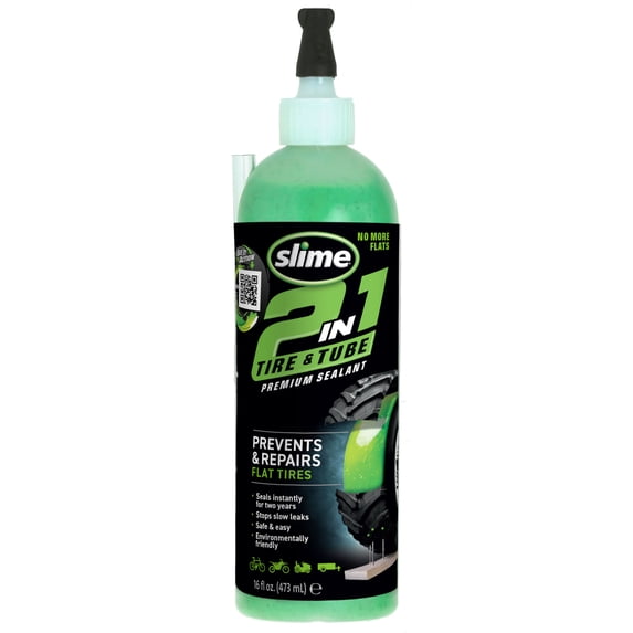 Slime 2-in-1 Tire & Tube Sealant, 16 oz for All Off-Highway Vehicles ...