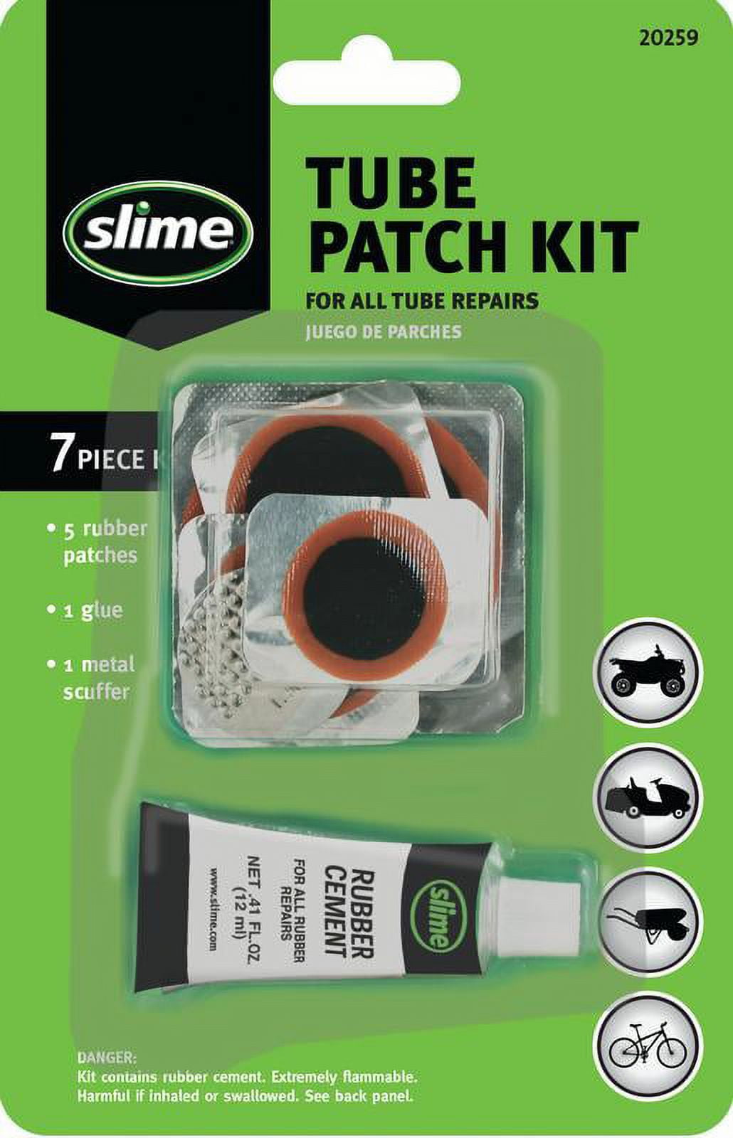 Slime 20259 Rubber Patch Kit - Walmart.com