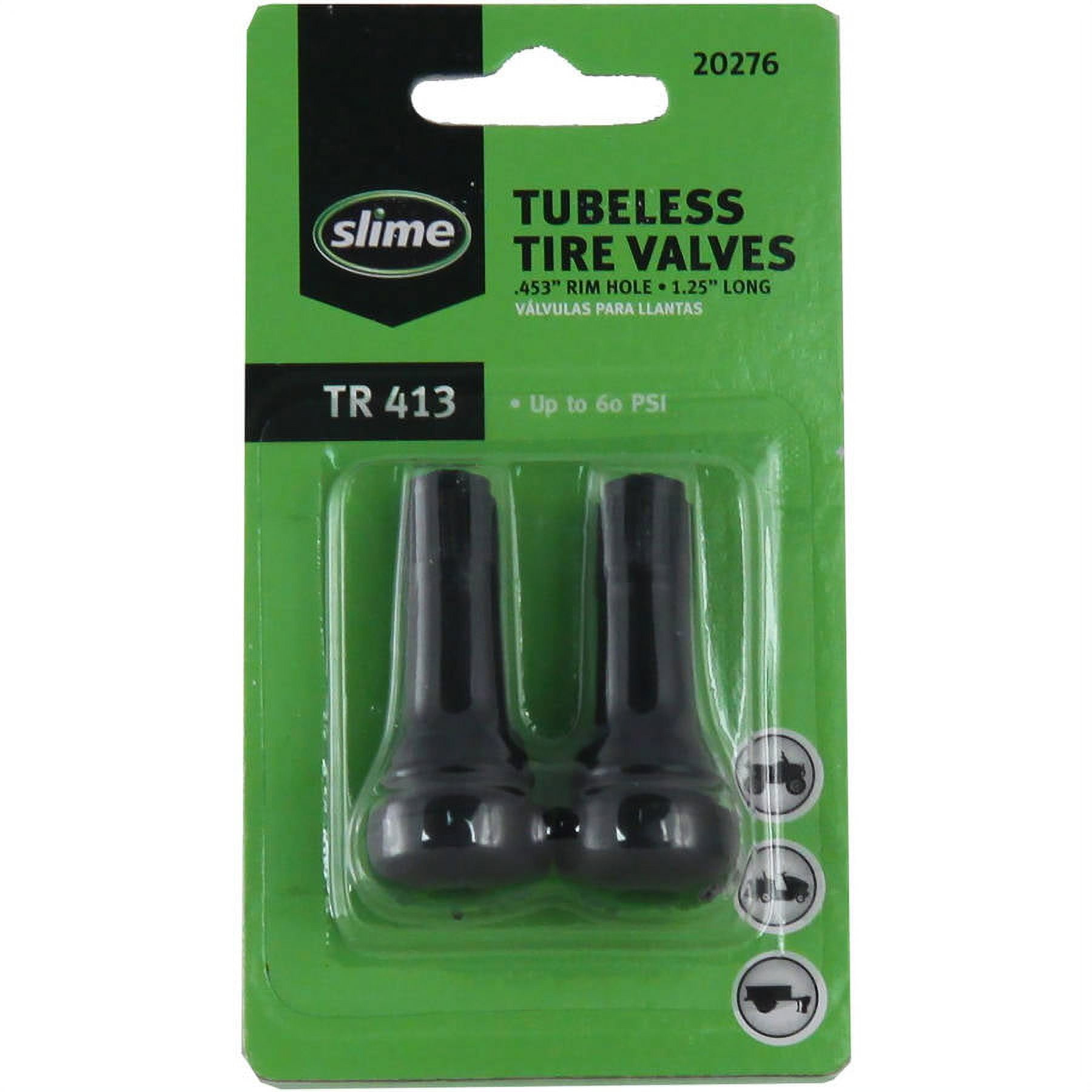 Slime Tubeless Tire Valves 1-1/4" 2 pieces Automotive Valve Stems ...
