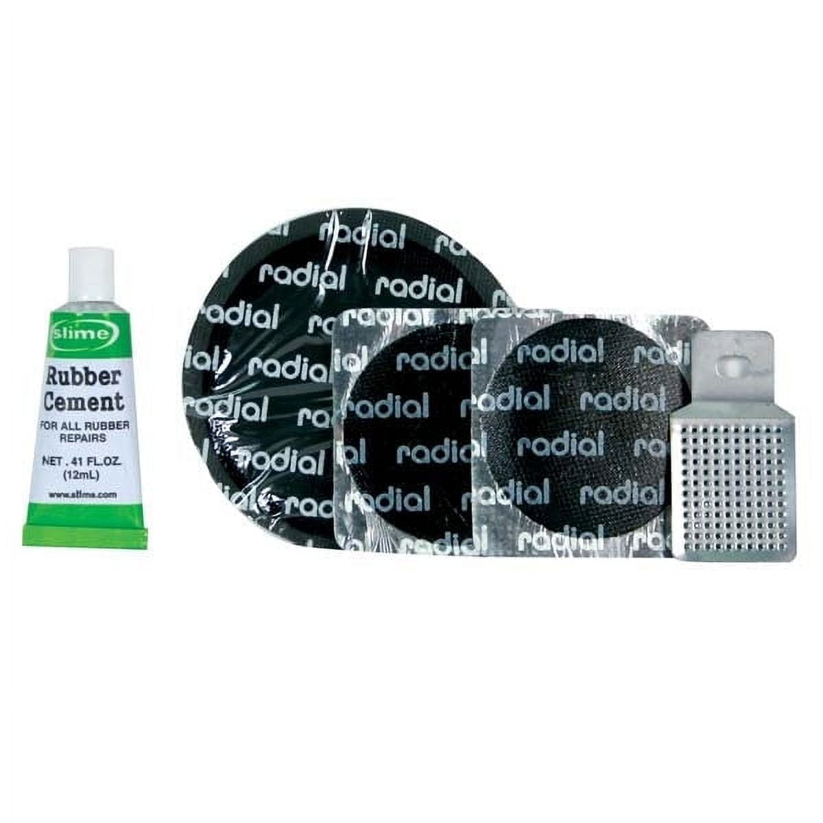 Slime 2030-A Deluxe Tire Patch Kit 7", Black, For Cars, Flat Tire ...