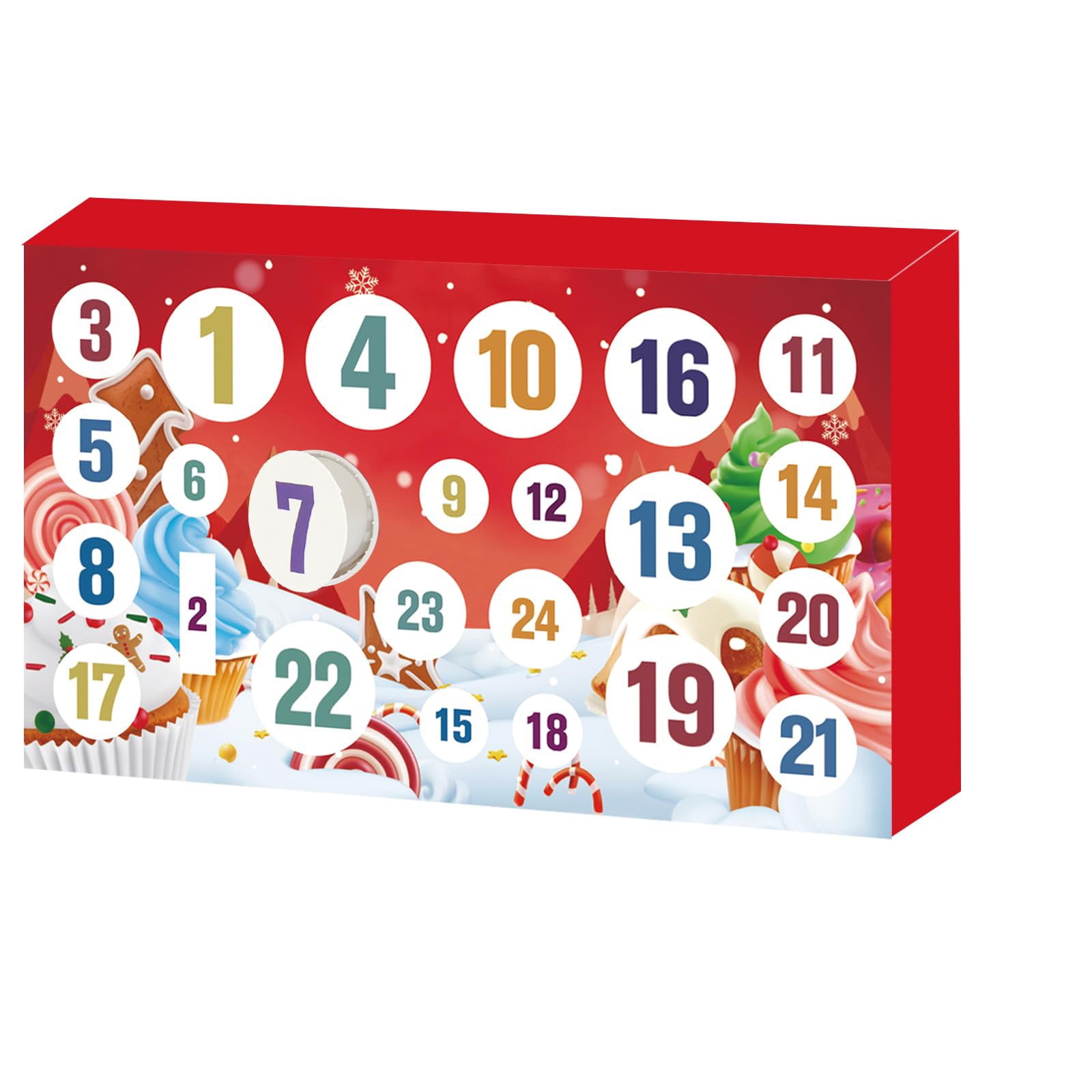 Slime Advent Calendar 2025 - 24 Days Christmas Countdown with DIY ...