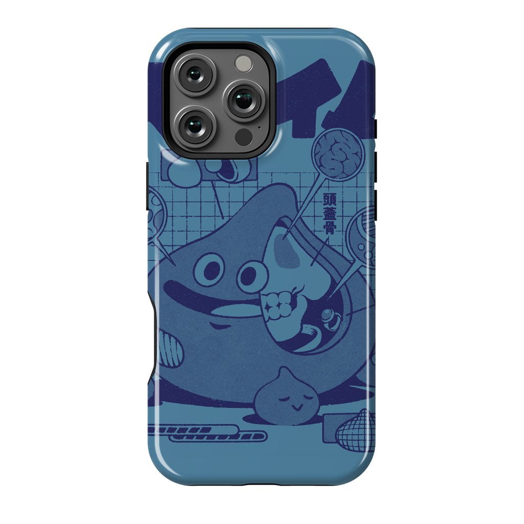 Slime Anatomy Cartoon Art For iPhone 11 to 17 Pro Max Compatible Phone ...
