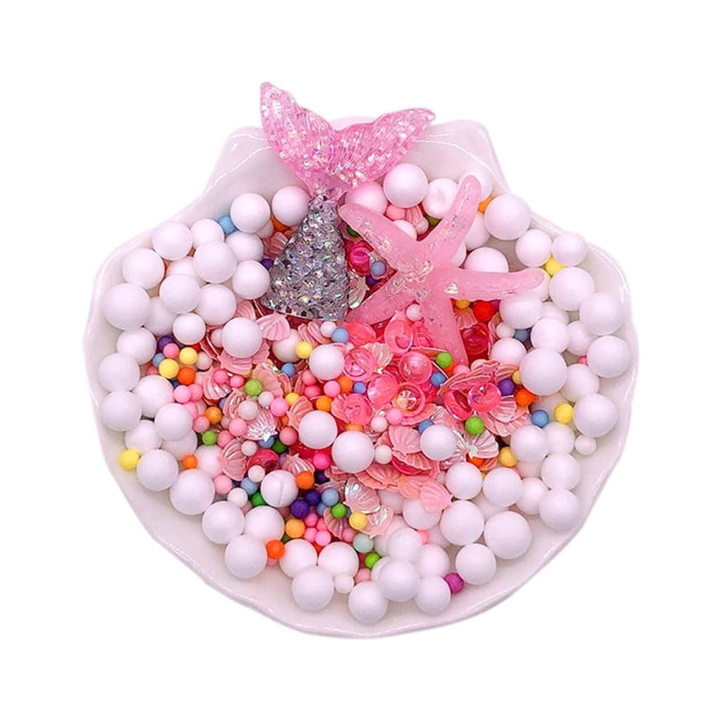 Slime Charms, Kawaii Charms for Slime - Mermaid Pearl Sequins DIY Slime ...