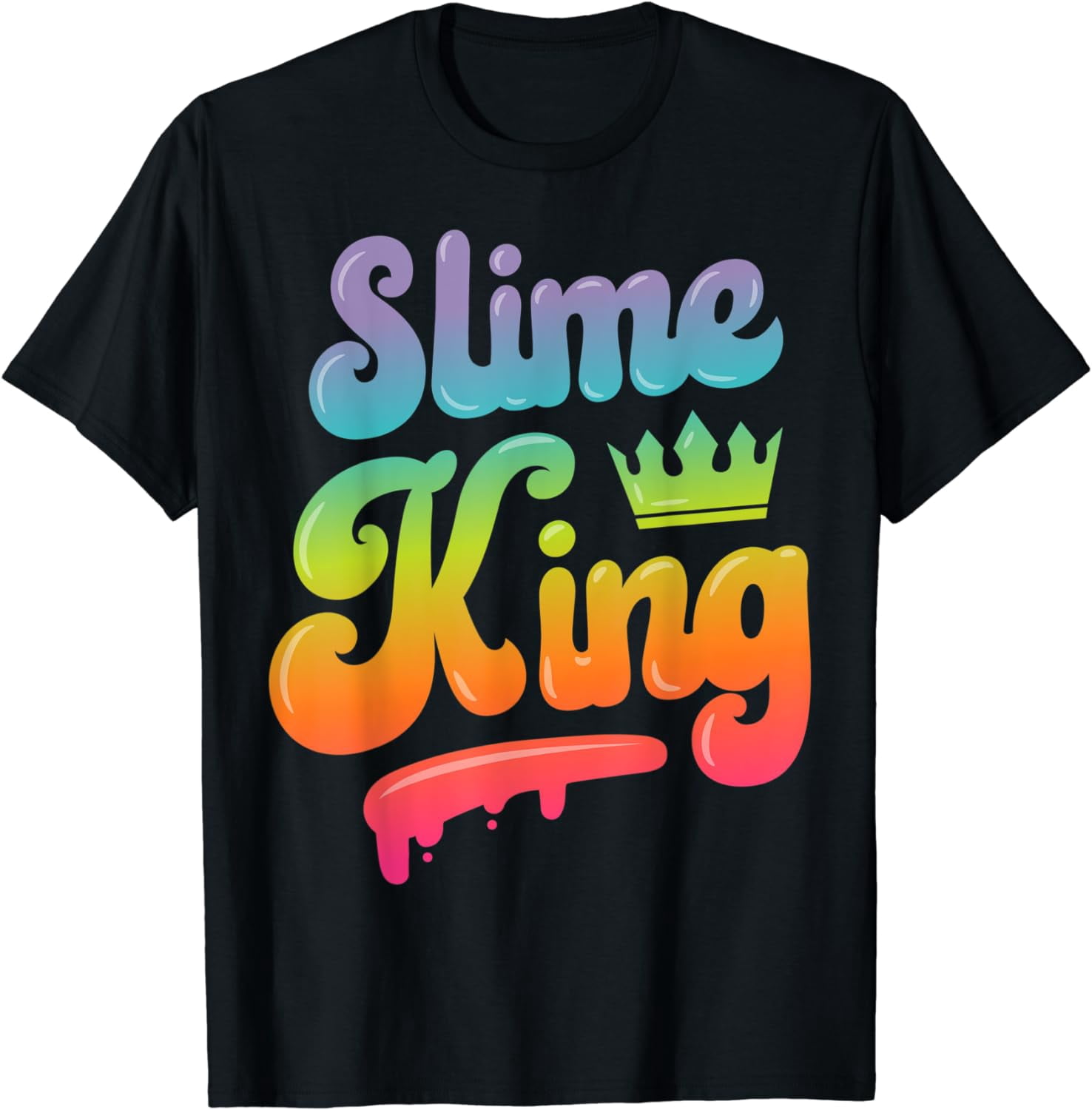 Slime King Birthday Party Squad Matching Outfit for Boys Men ...