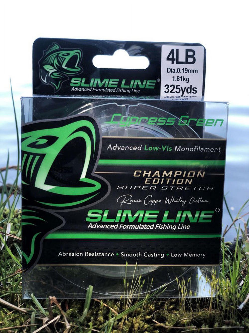 Slime Line Champion Edition Super Stretch Fishing Line - 325 Yards ...