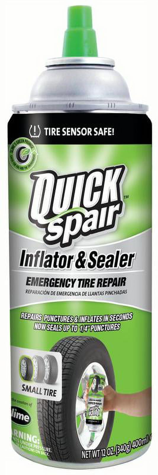 Slime Quick Spair Aerosol Tire Sealant 16oz - 60189 - Walmart.com
