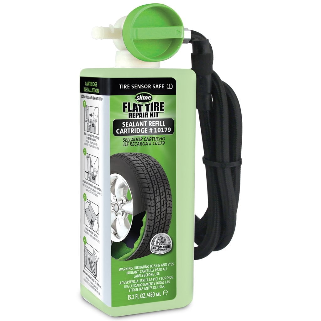 Slime Refill Cartridge for Tire Repair Kits 15.2 Oz - Compatible with ...