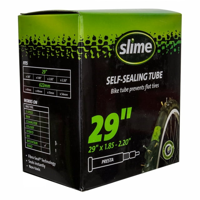 Slime Self-Sealing Bike Inner Tube 29x1.85-2.20 Presta Valve - Walmart.com