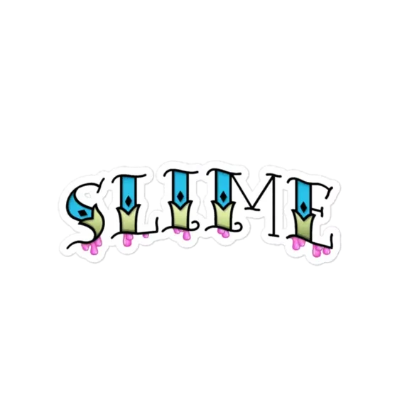 Slime Sticker Phone Decal Water Bottle Stickers Car Decals, Laptop ...