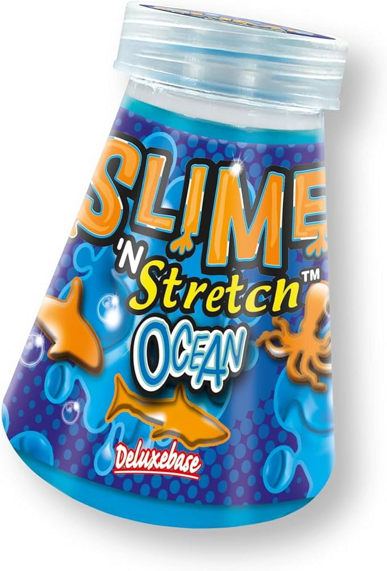 Slime 'n Stretch Ocean – Blue Slime with Stretchy Sea Life Toy for Kids ...