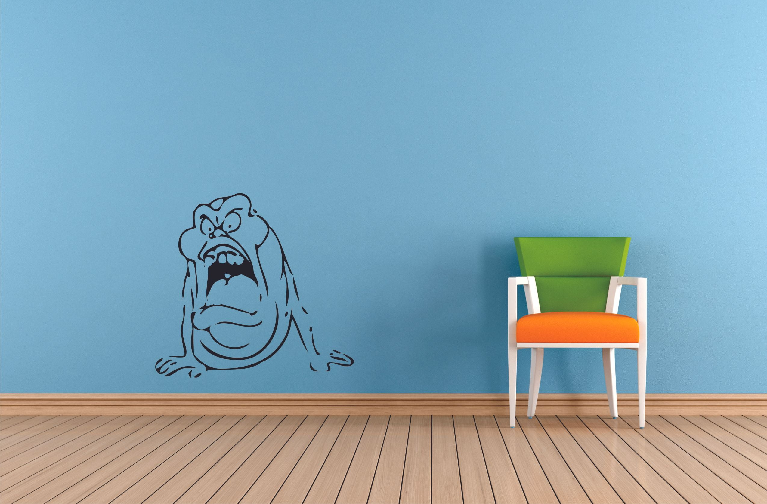 Slimer Green Slime Ghostbusters Character Cartoon Wall Sticker Art ...