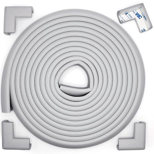Slimfit Corner Edge Protector for Baby Proofing (Small 15ft Edges 4 ...