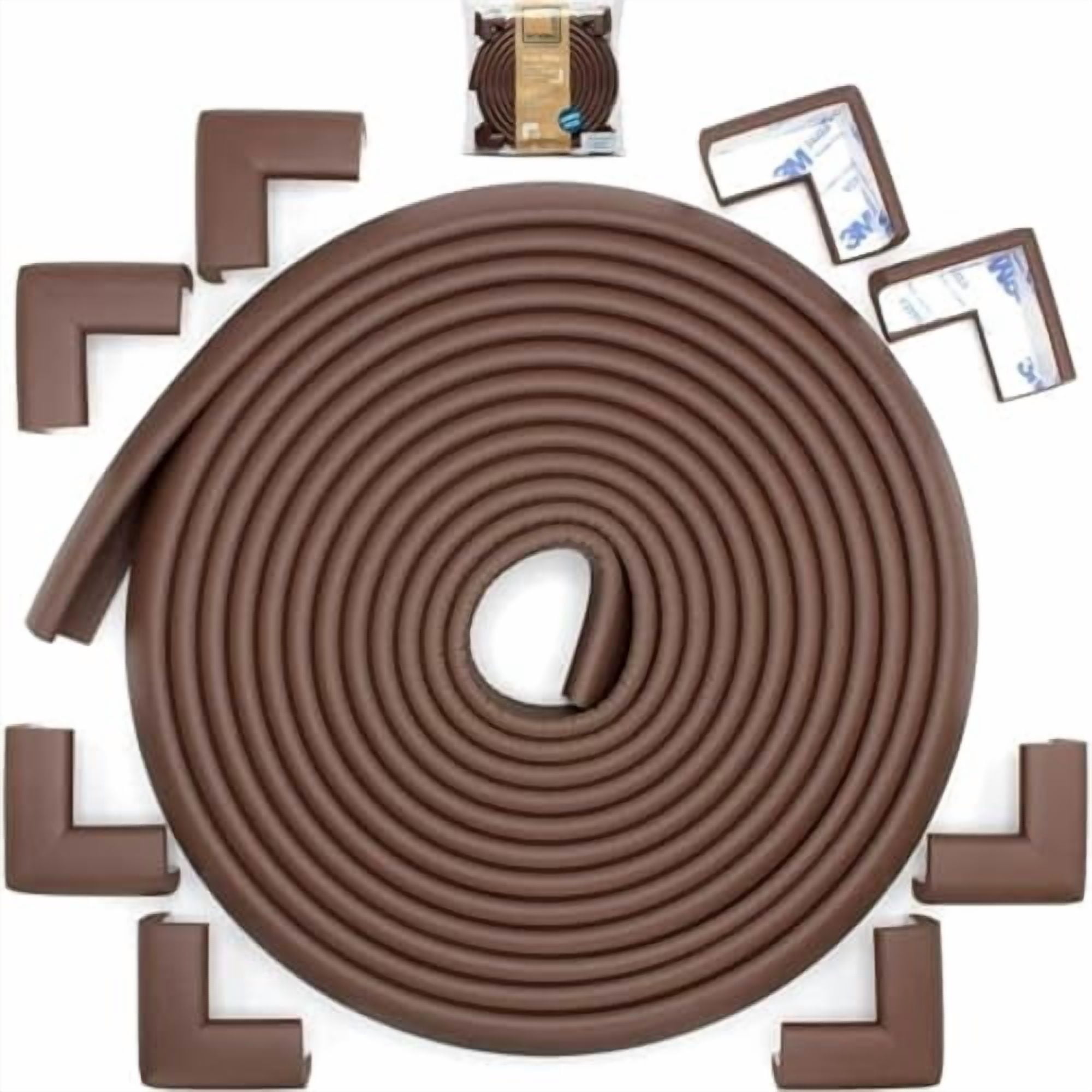 Slimfit Corner Edge Protector for Baby Proofing (Small 18ft Edge 8 ...