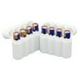 Slimline AAA Battery Case, Holds 4 AAA Batteries (2-pack) - Walmart.com