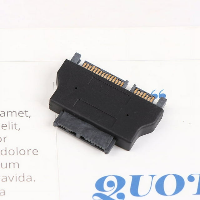 Slimline Adapter SATA 7+15 22Pin Male To Slim SATA 7+6 13Pin Female Adapter - Walmart.com