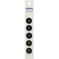 Slimline Buttons-Black 4-Hole 5/8" 5/Pkg - Walmart.com