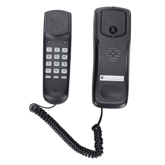 Med-Pat Corded Wall Phone with Ring Light Hearing Aid Compatibility and ...