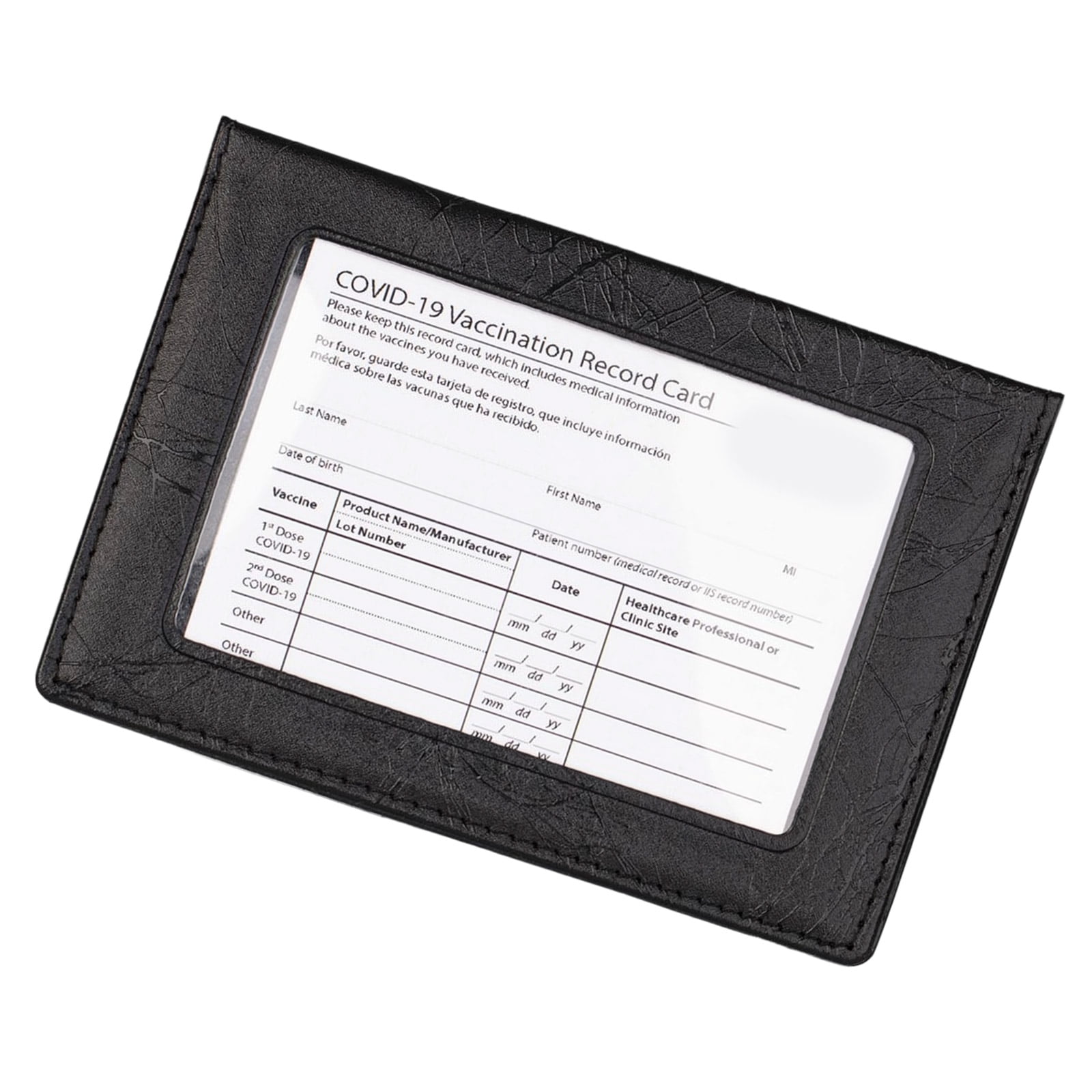 Slimline PVC Passports Cover Features Clear Window And Multi Card ...
