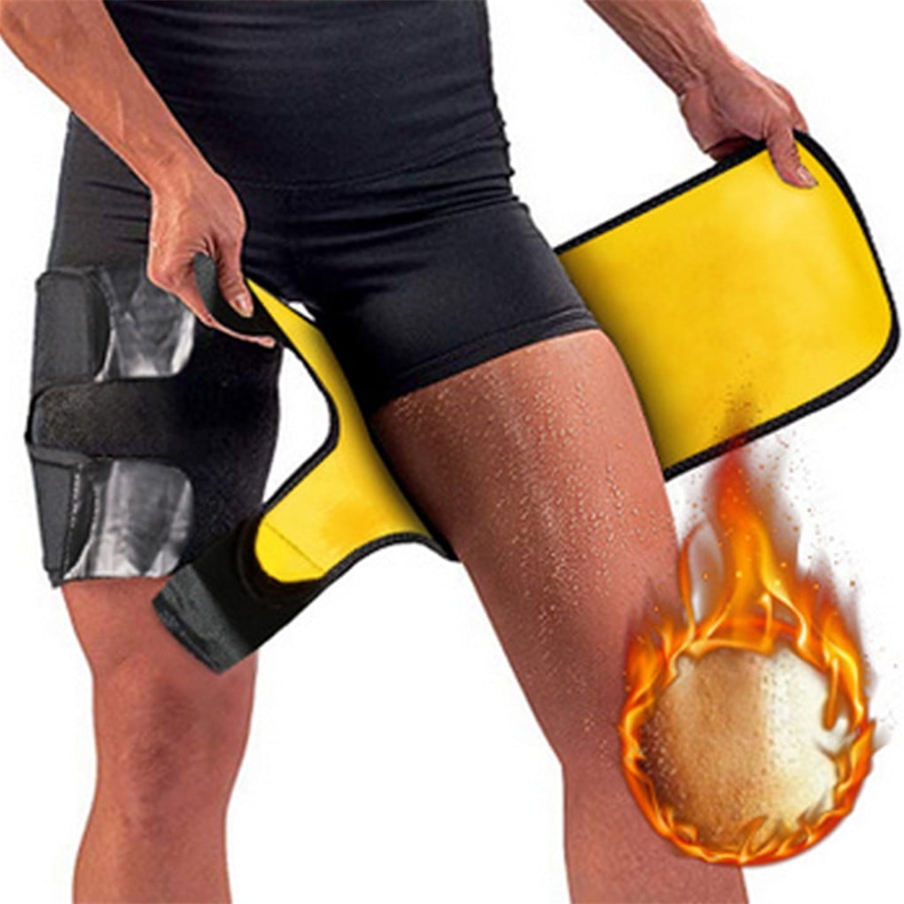 Slimming Belt Burn Cellulite Wraps Legs Lose Thigh Slimmer Body Shaper ...