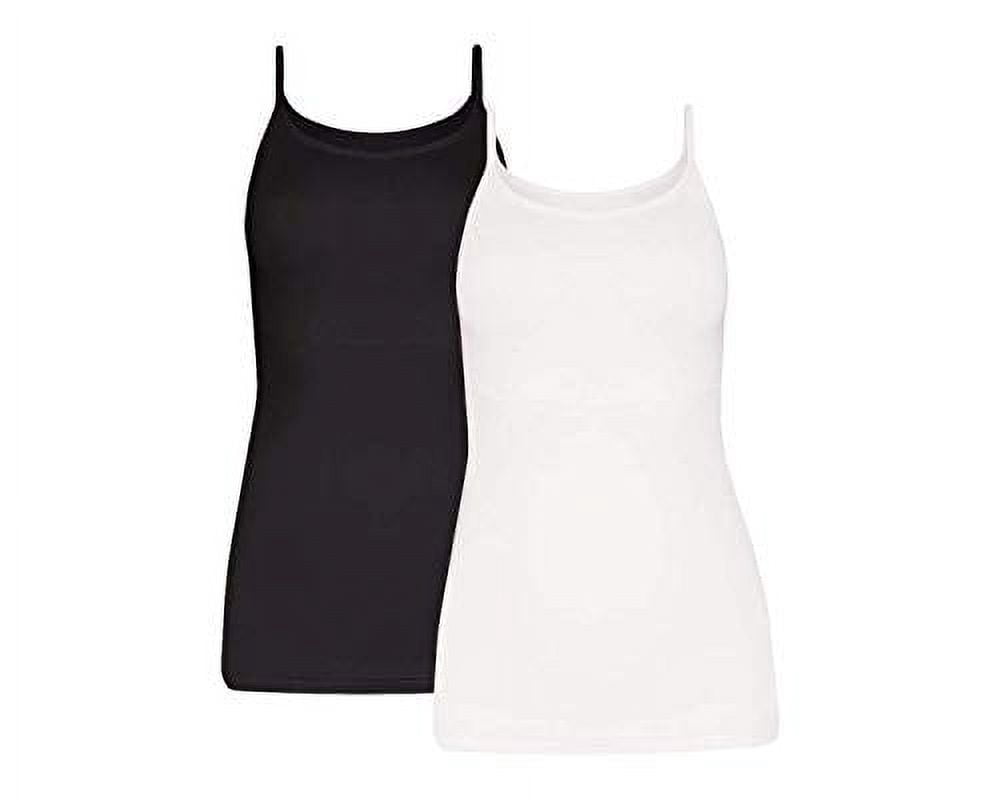 Slimming Tank top Black with cami top White Set for Women Pack of 1 ...