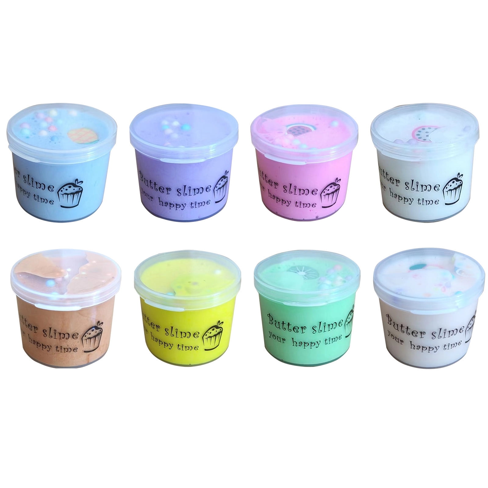 Slimy Sparkle Fairy Slime Super Soft Butter Slime, DIY Butter Slimes ...