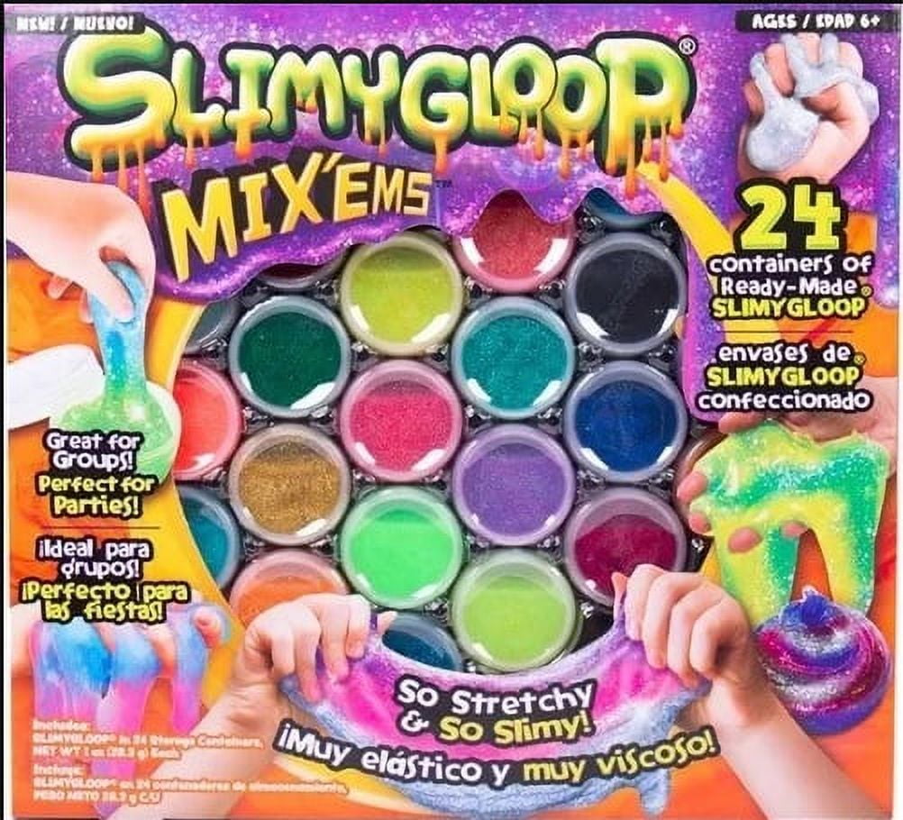 SlimyGloop Mix'Ems 24 Containers of Ready-Made SlimyGloop - Walmart.com