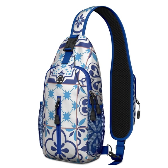 Sling Backpack Bohemian Tribal Hiking Sling Backpack Backpack Purse for ...