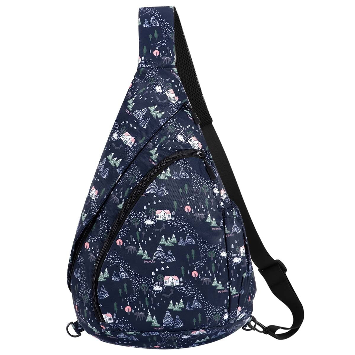 Sling Backpack One Strap Crossbody Shoulder Sling Bag Outdoor Casual ...