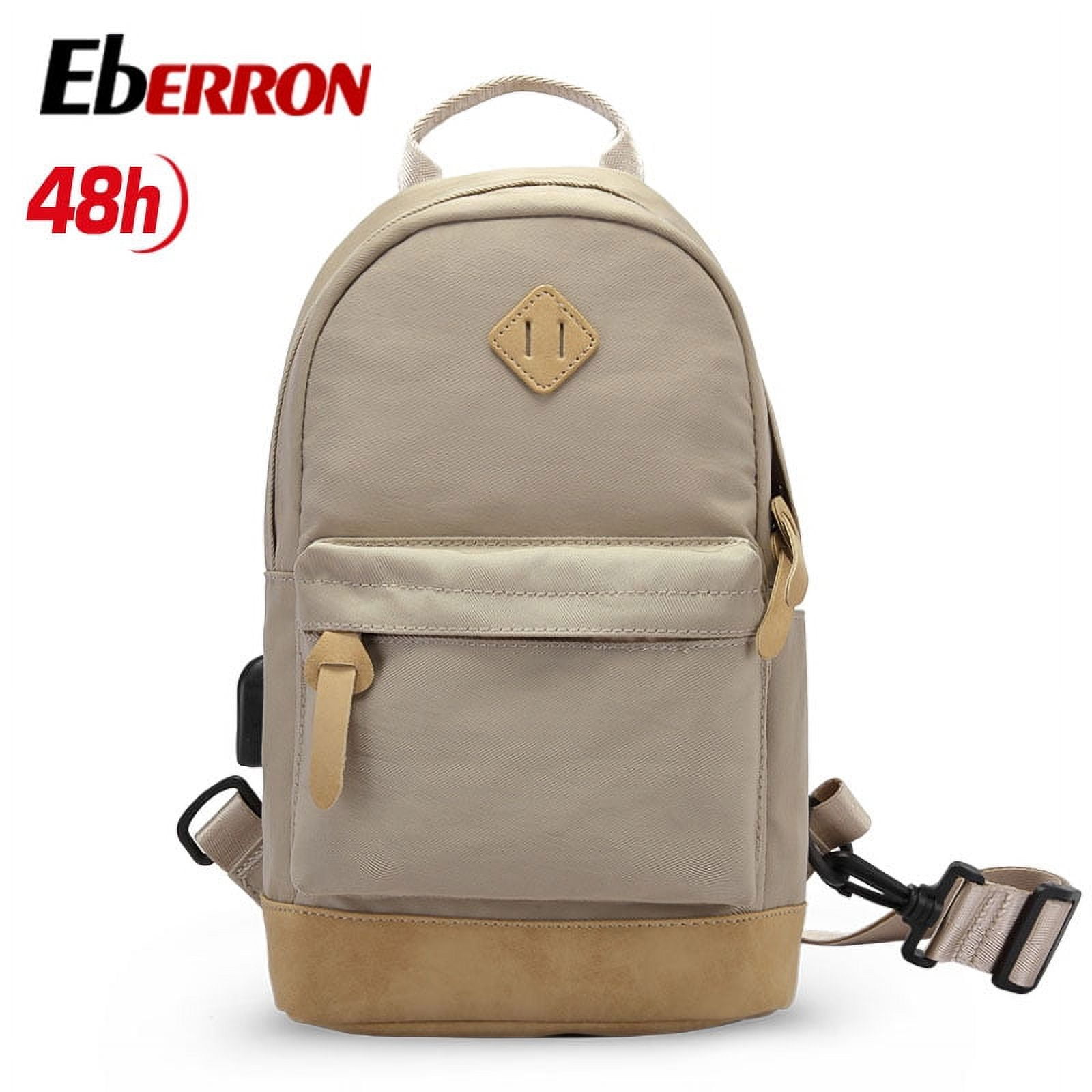 Sling Bag Crossbody Backpack: Over Shoulder Daypack Casual Cross Chest ...