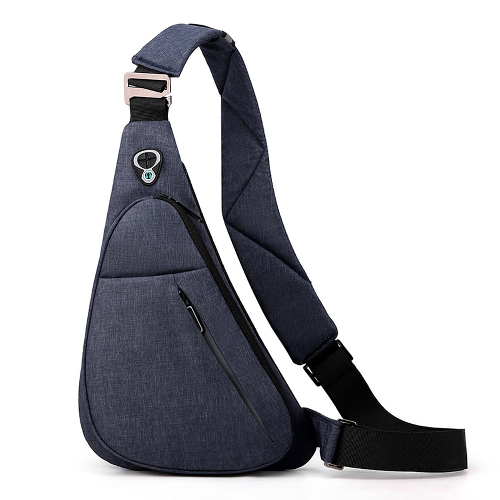 Sling Bag Crossbody Chest Shoulder -Personal Pocket Bag Anti Theft ...