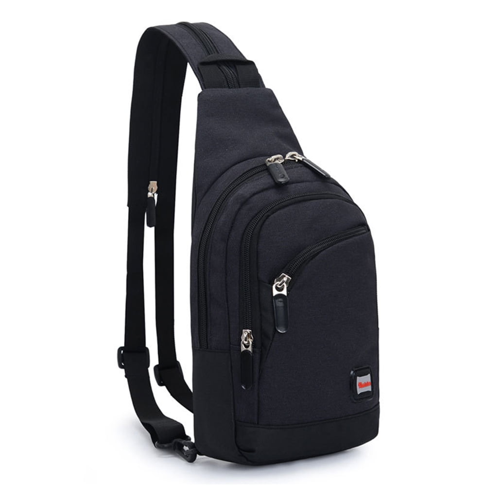 Sling Bag Crossbody Chest Shoulder -Personal Pocket Bag Anti Theft ...