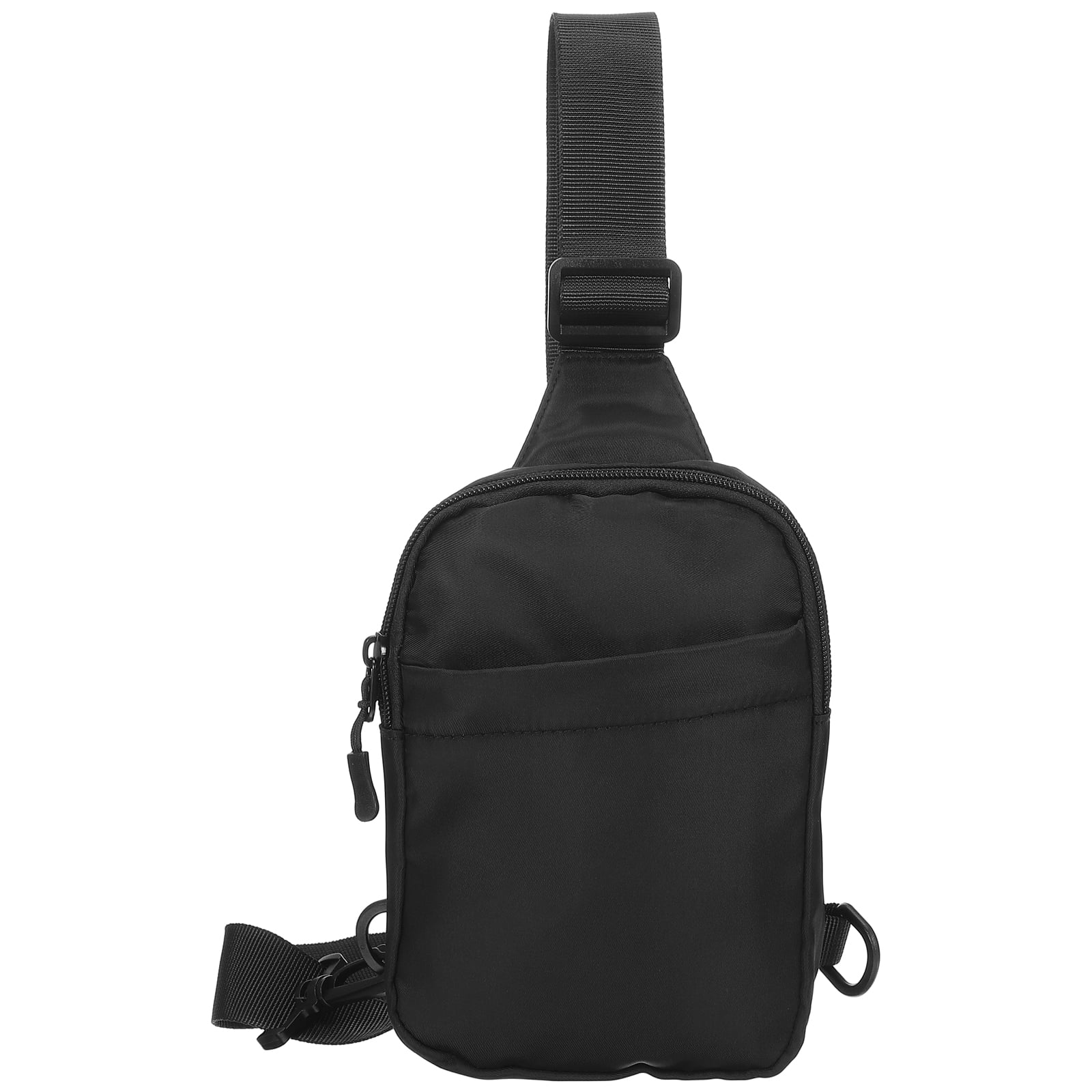 Sling Bag Crossbody Purse Adjustable Chest Bag with Zipper Phone Pocket ...