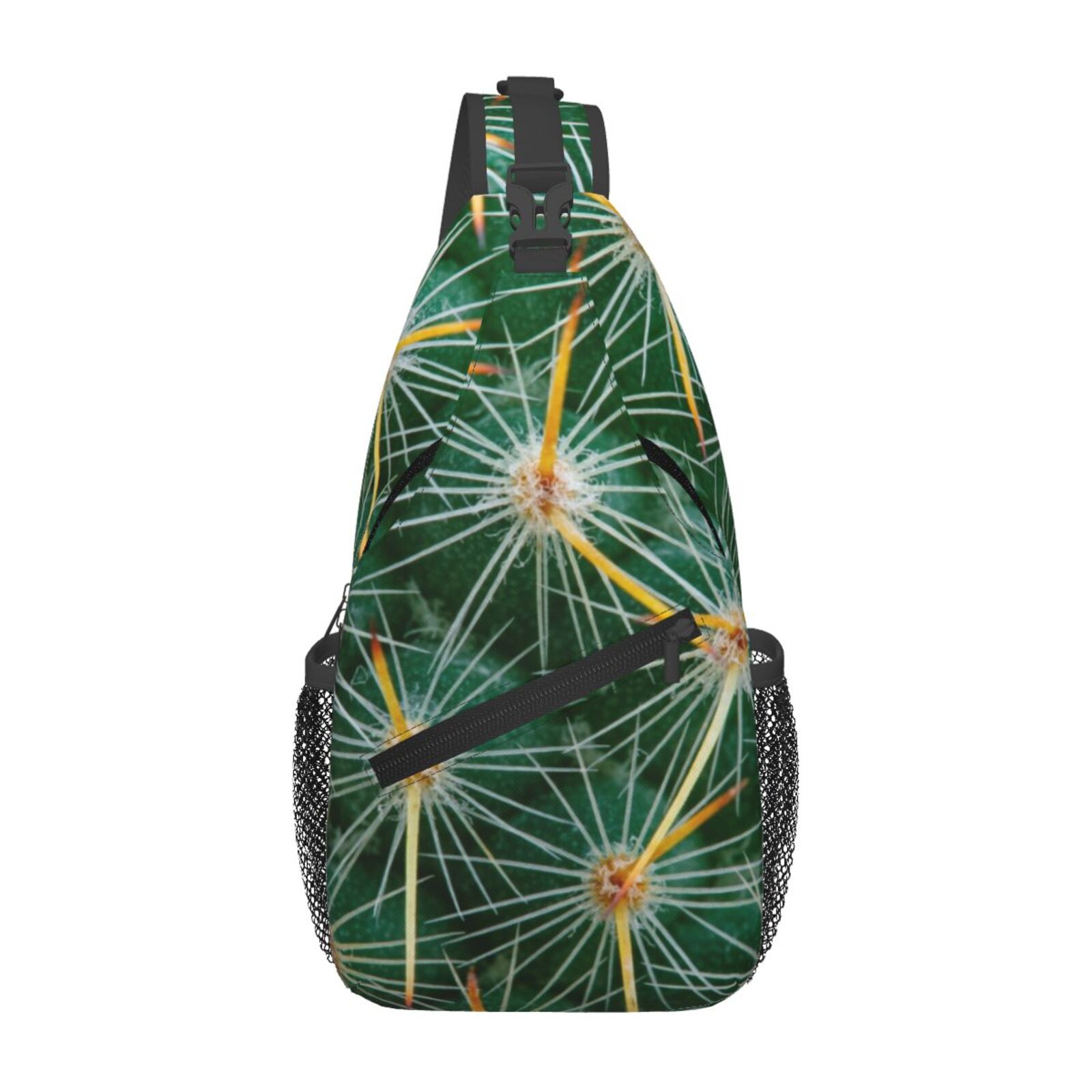 Sling Bag for Men, Thorns Of Macro Cactus Fanny Pack Crossbody Bags ...
