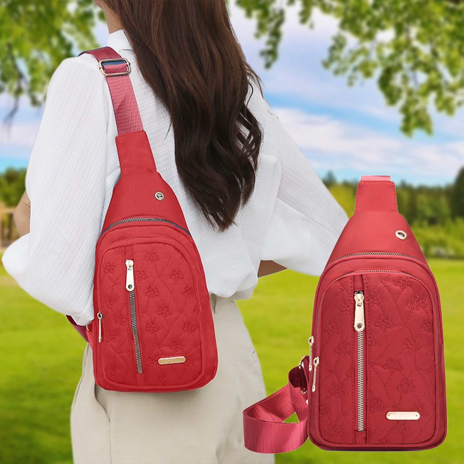 Sling Bag For Men Women,Shoulder Backpack Chest Bag,Colorful Crossbody ...
