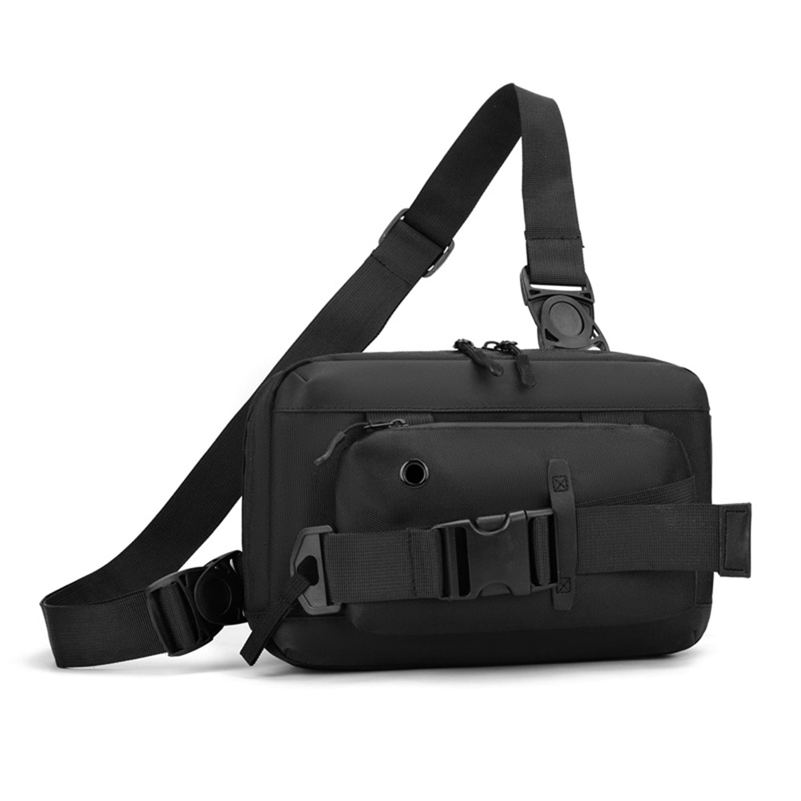 Sling Chest Bag for Men Waterproof Crossbody Bag Antitheft Shoulder Bag ...