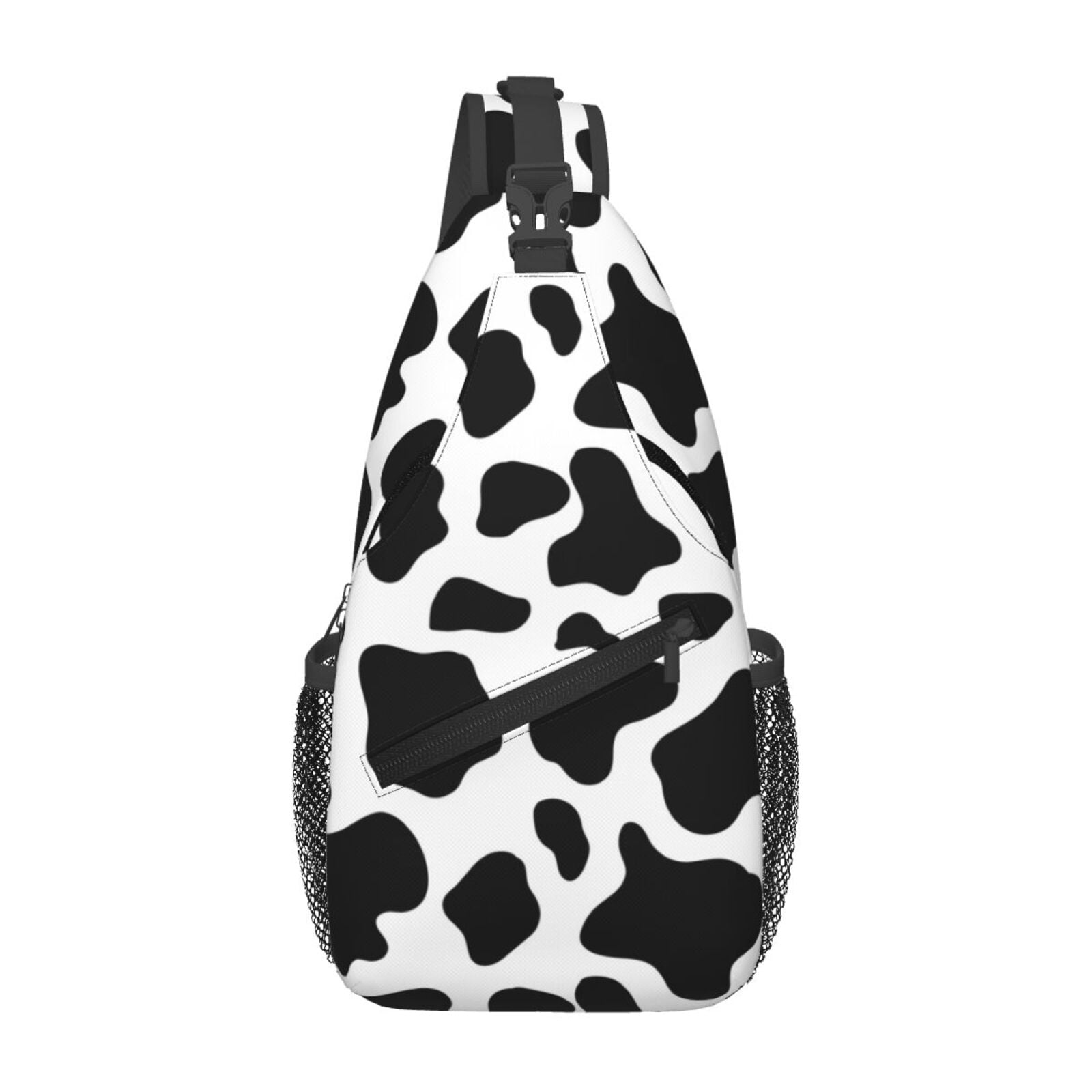 Sling Crossbody Bag for Women and Men Cow print pattern Small Sling ...