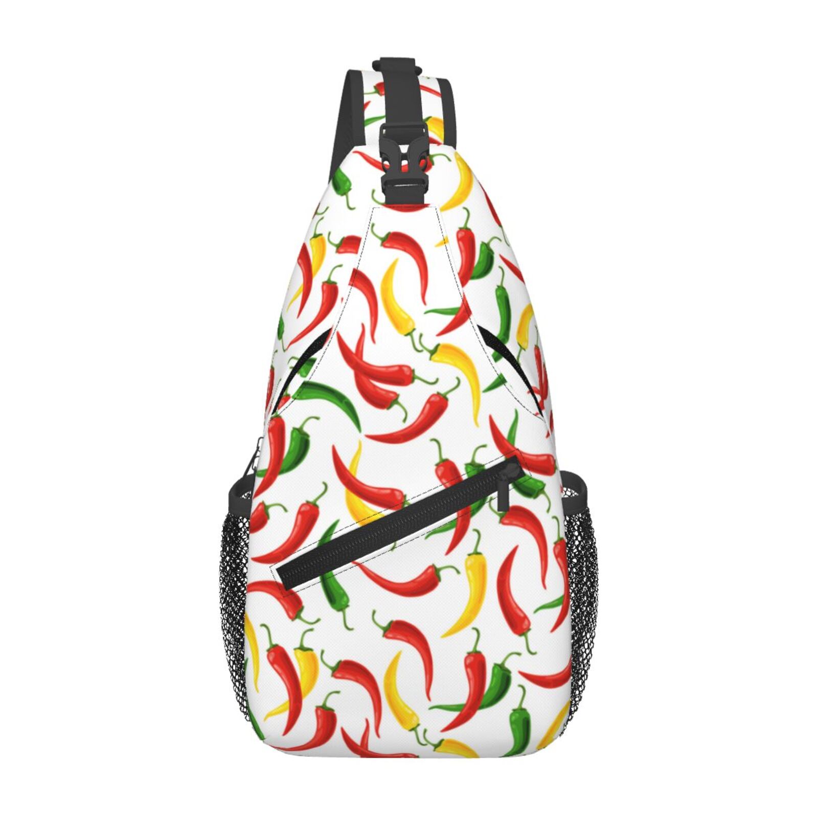Sling Crossbody Bag for Women and Men bell Pepper colorful Small Sling ...