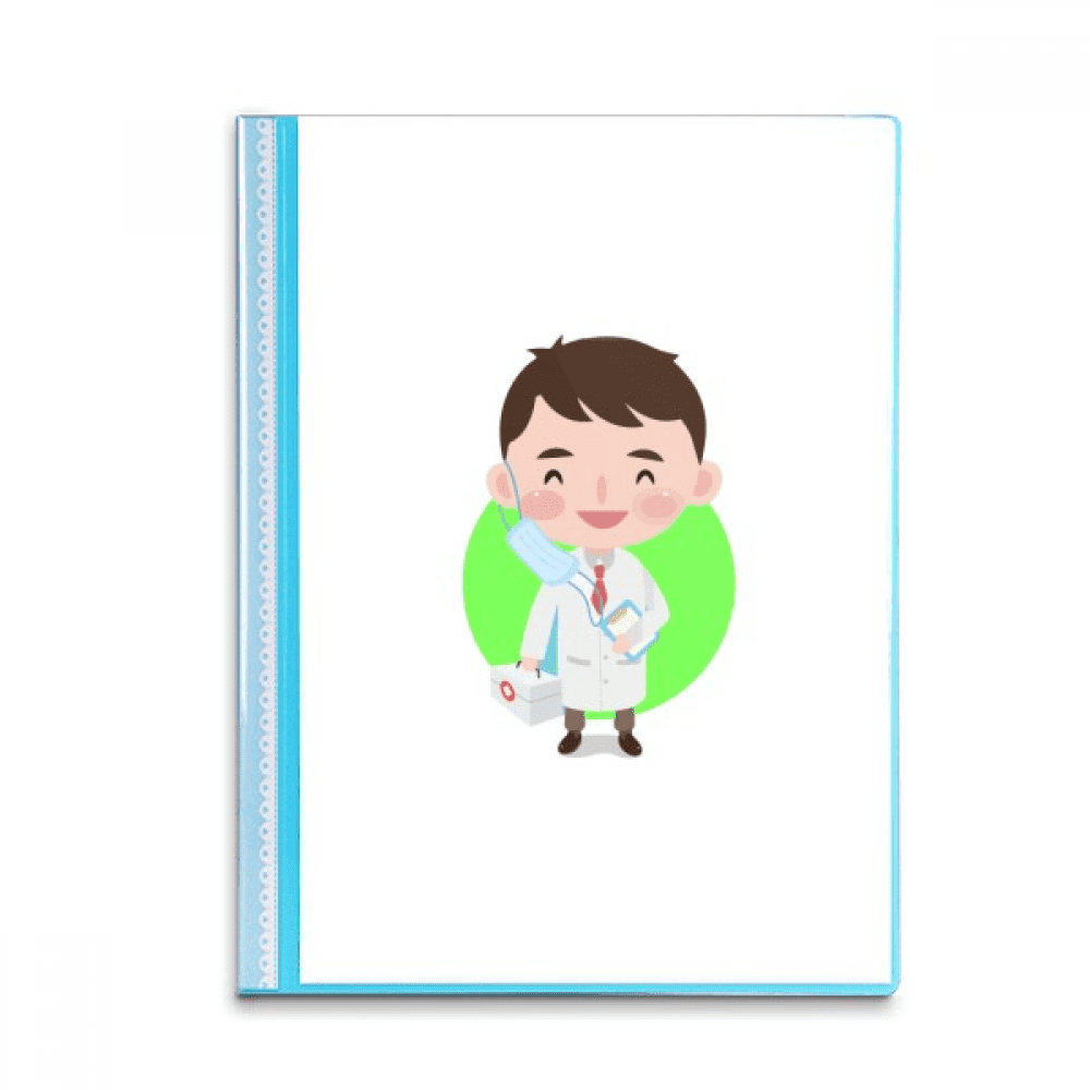 Sling Doctor Nurse Treatment Job Book Sheet Protectors Portfolio Binder ...